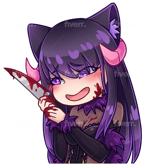 Draw funny anime and chibi twitch emotes, chat stickers by Miuronx | Fiverr Draw funny anime and chibi twitch emotes, chat stickers by Miuronx | Fiverr